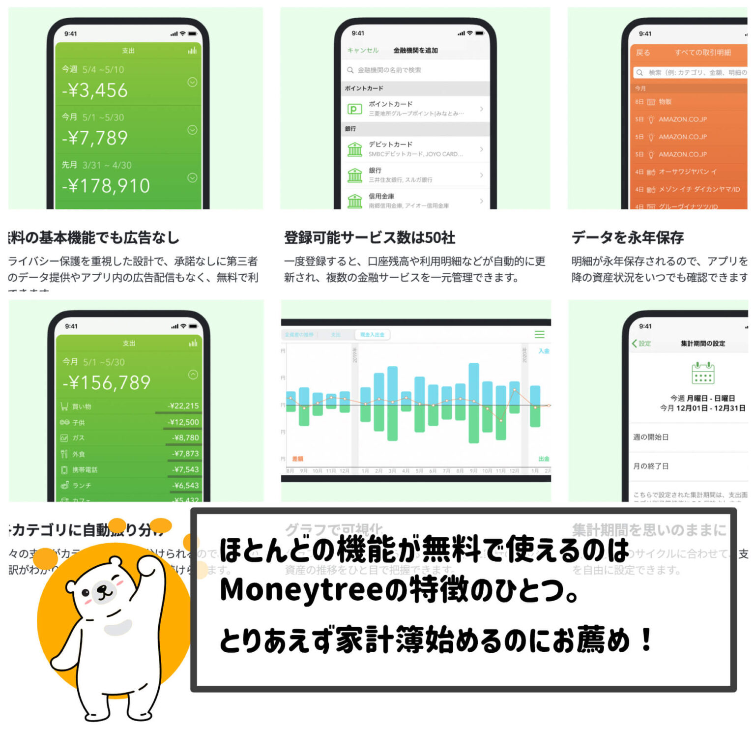家計簿アプリ「Moneytree」がいまいちと感じるところ | ぶちくまどっとこむ